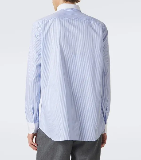 Brioni Striped Cotton Shirt