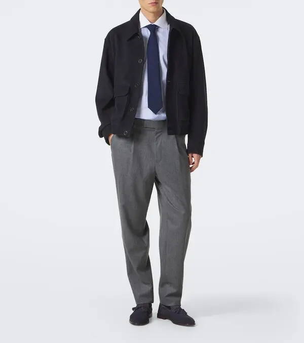 Brioni Striped Cotton Shirt