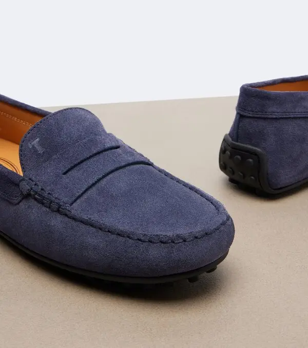 TOD'S Suede Driving Loafers