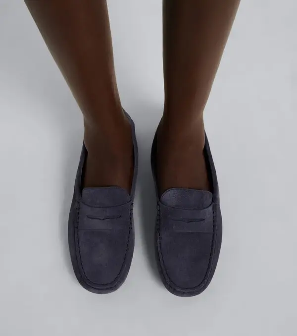 TOD'S Suede Driving Loafers