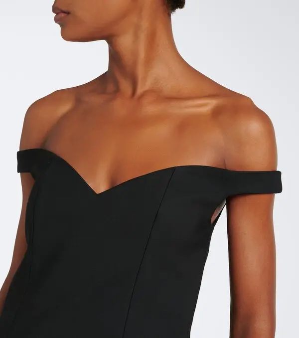 RÓHE Off-the-shoulder Top With Zipped Back