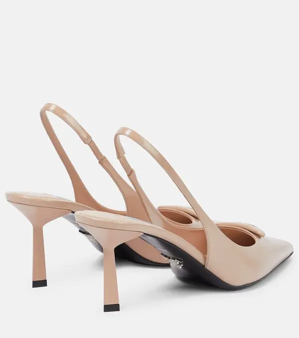 Prada Leather Slingback Pumps