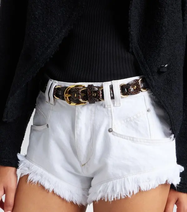 Isabel Marant Étoile Bali Snake-effect Belt