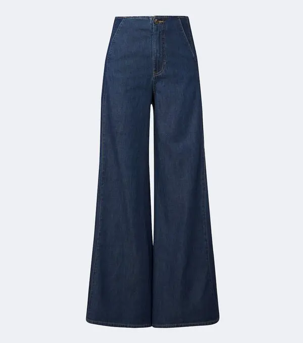 Veronica Beard Digby Wide-leg Jeans