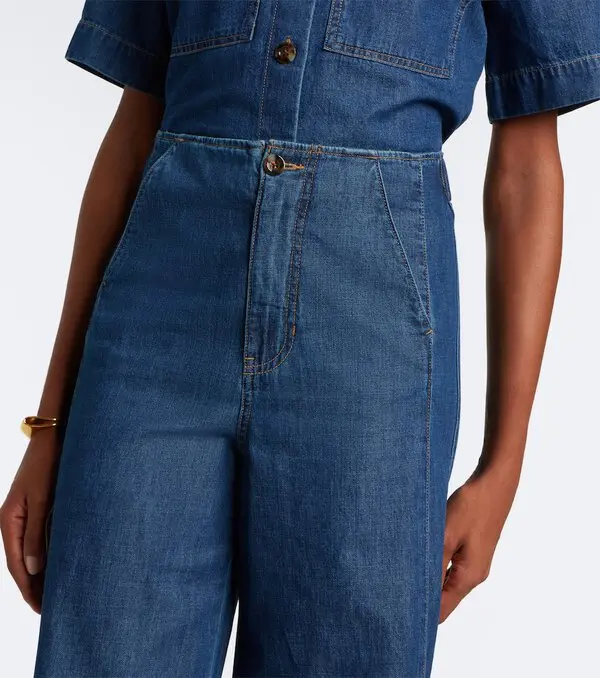 Veronica Beard Digby Wide-leg Jeans