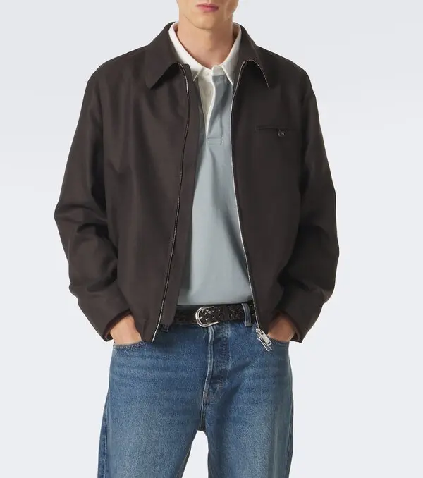 SLOWEAR Virgin Wool Blouson Jacket