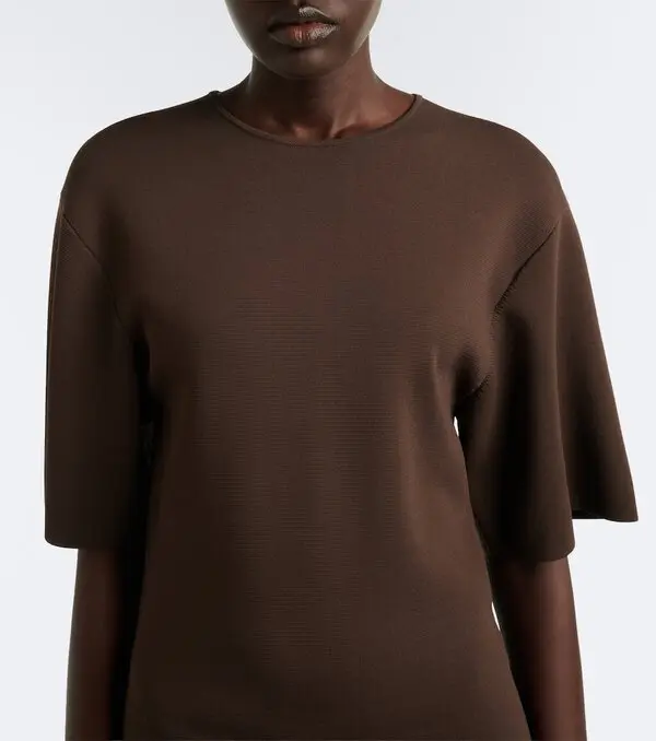 TOTEME Cocoon Midi Dress - Brown
