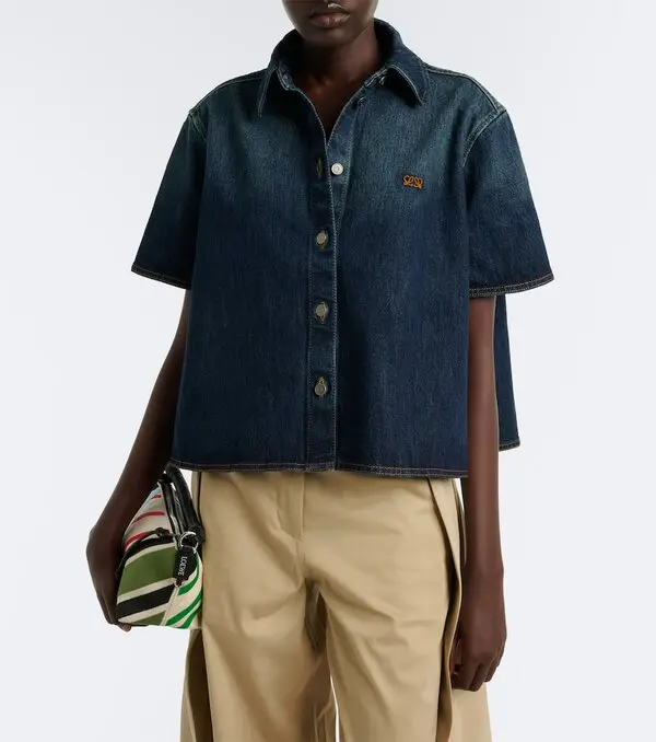 Loewe Double L Denim Shirt