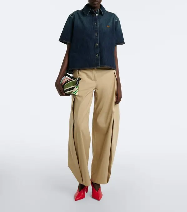 Loewe Double L Denim Shirt