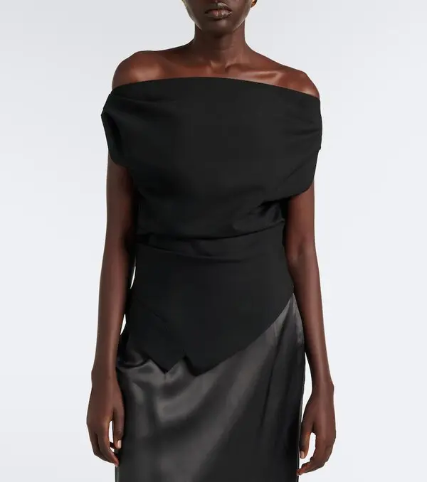 RÓHE Draped Asymmetric Top
