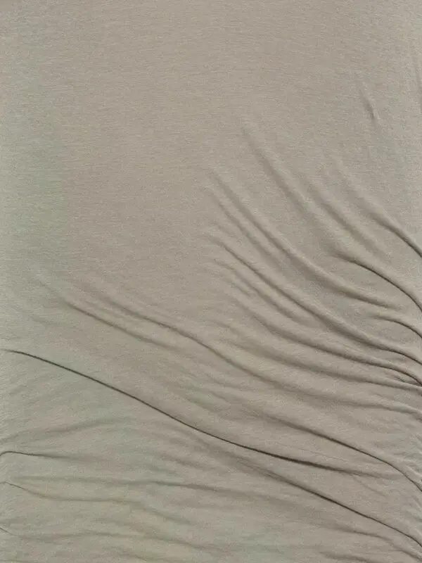 Rick Owens Double-layer Short-sleeve Cotton T-shirt - Grey
