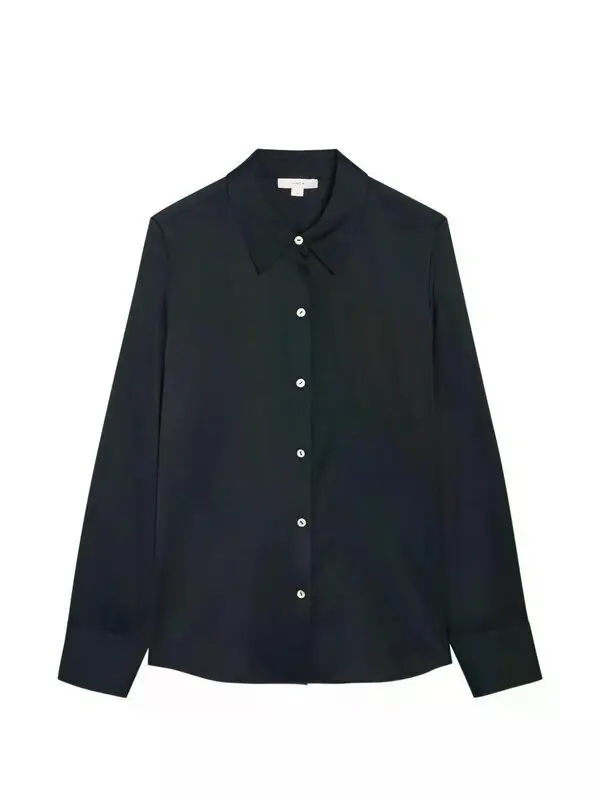 Vince Button-down Long-sleeve Shirt