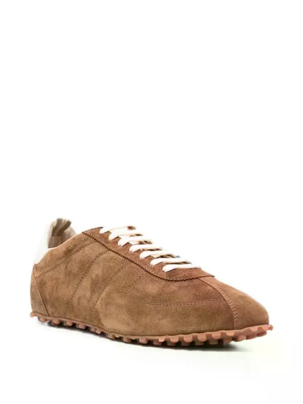 Officine Creative Suede Lace-up Sneakers
