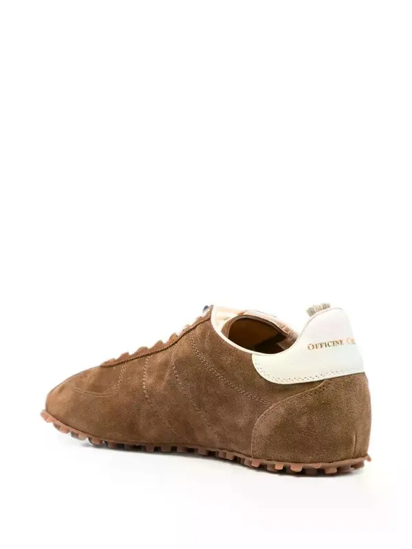Officine Creative Suede Lace-up Sneakers