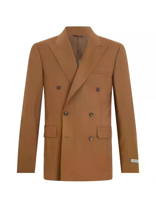 Canali Double-breasted Peak-lapel Blazer