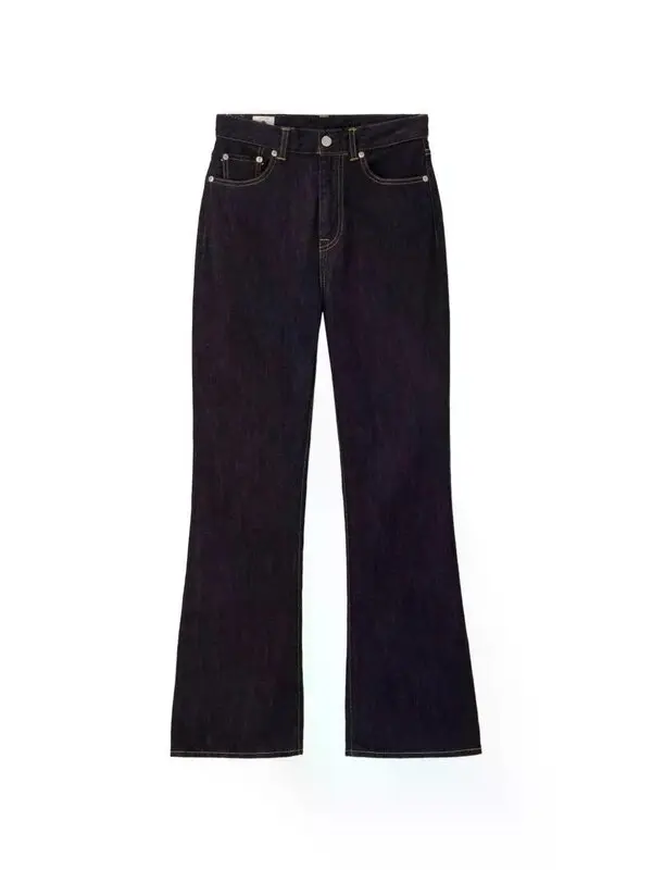 MOMOTARO Patch Detail Flared Jeans