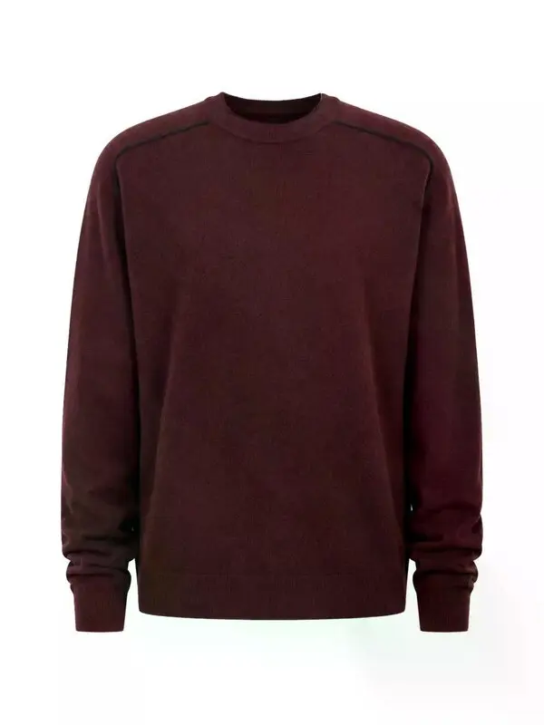 MAISON MARGIELA Contrast Stitch Crew Neck Sweater