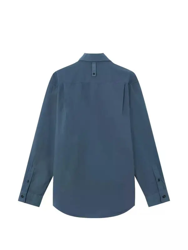 Stone Island Logo-embroidered Button-down Shirt