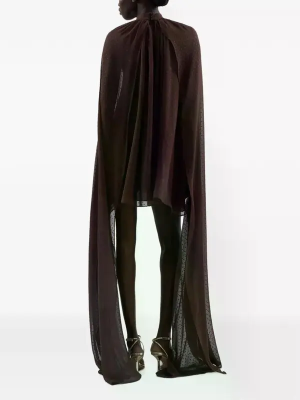 TALLER MARMO Eterea Draped Mini Dress