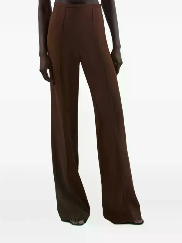 TALLER MARMO Marlene Pressed-crease Wide-leg Trousers