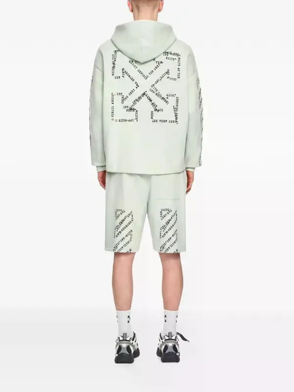 Off-White Diagonal Arrow Printed Hoodie