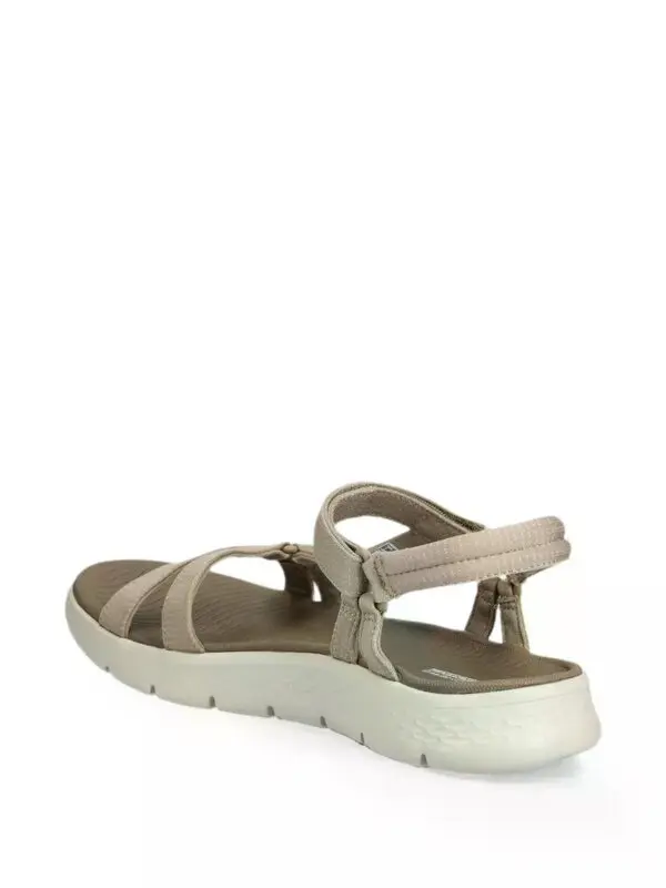 Sketchers Gowalk Flex Touch-strap Sandals - Neutrals