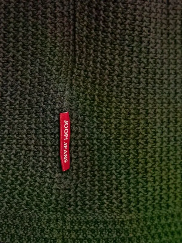 JOOP! Textured Knit Short-sleeve Cardigan