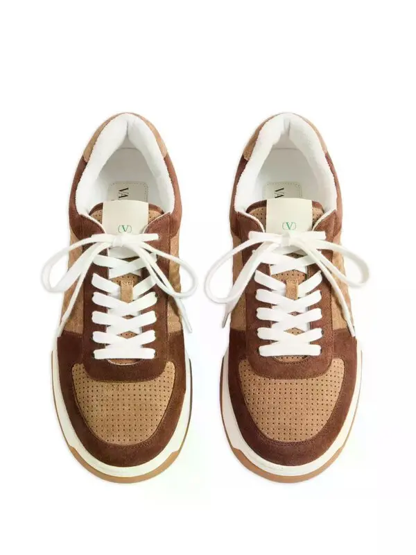 Valentino Garavani Split-leather Sparry Sneakers
