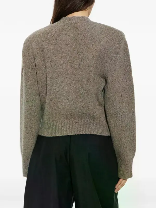 RÓHE Shoulder-padded Cardigan