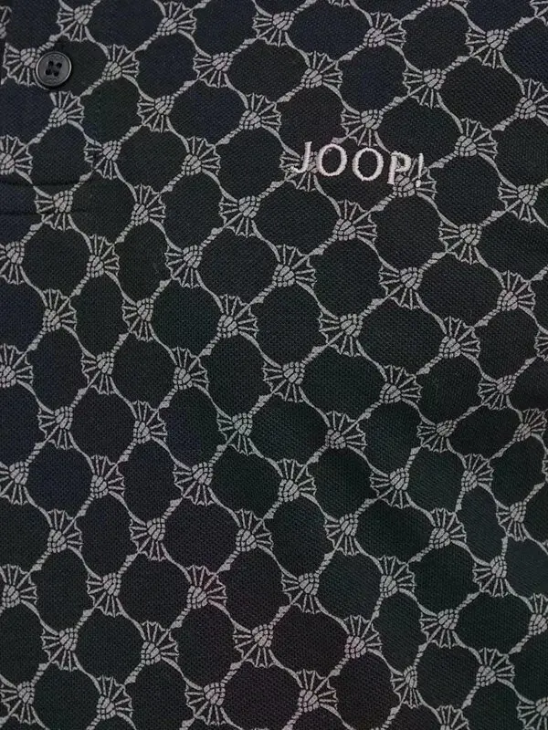 JOOP! Paigam Monogram-print Polo Shirt