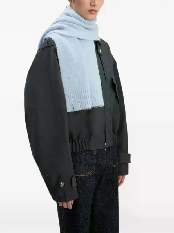 Victoria Beckham Ribbed-knit Scarf