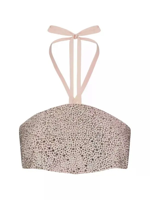 Dsquared2 Crystal-embellished Bandeau Top