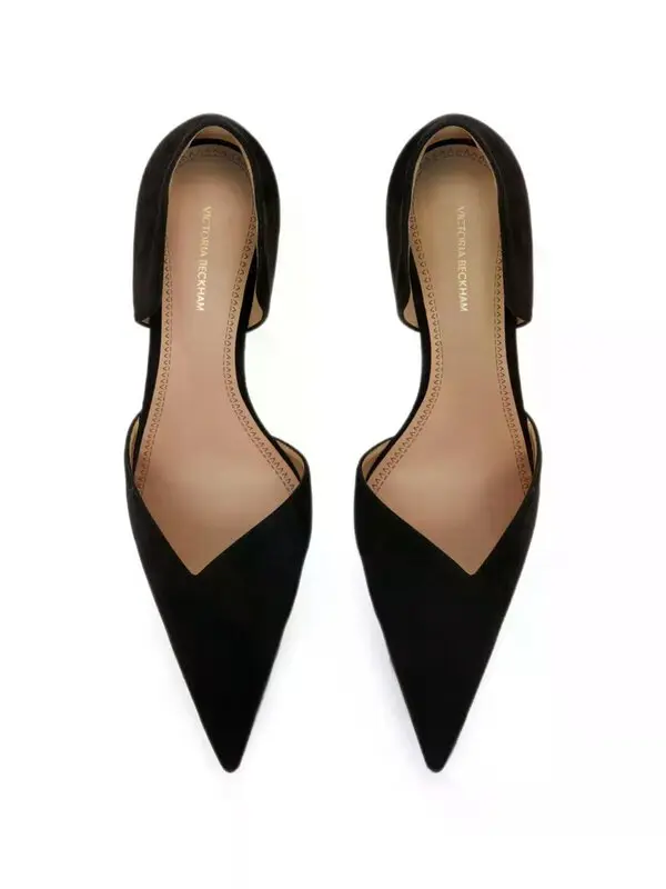 Victoria Beckham Angle D'orsay Heeled Pumps