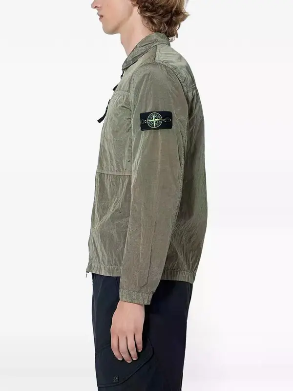 Stone Island Zip-up Patch-pocket Jacket