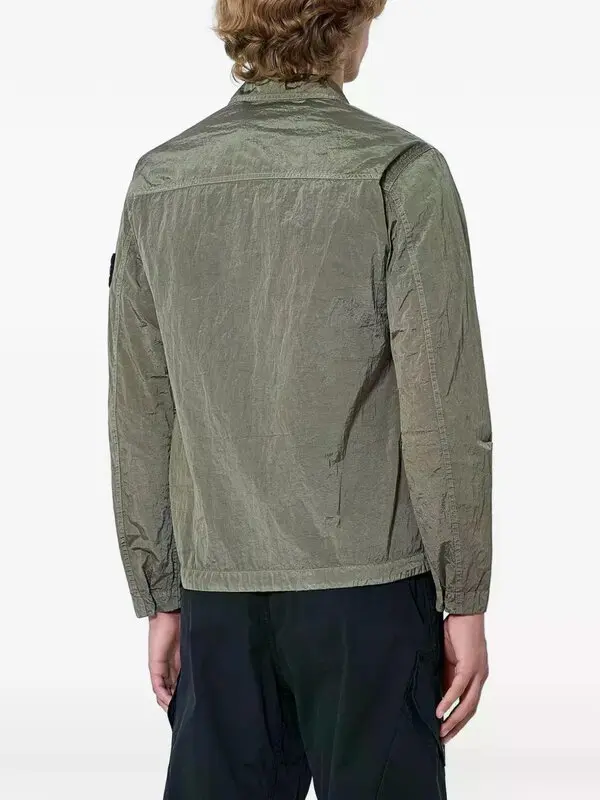 Stone Island Zip-up Patch-pocket Jacket