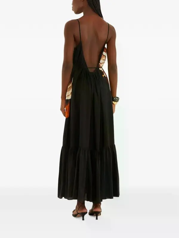 Farm Rio Open Back Maxi Dress