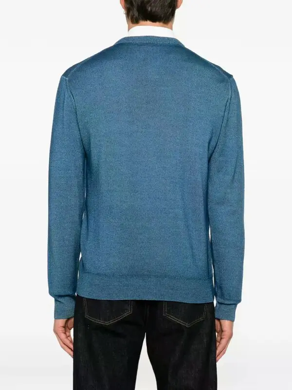 Etro Logo-embroidered Crew Neck Sweater