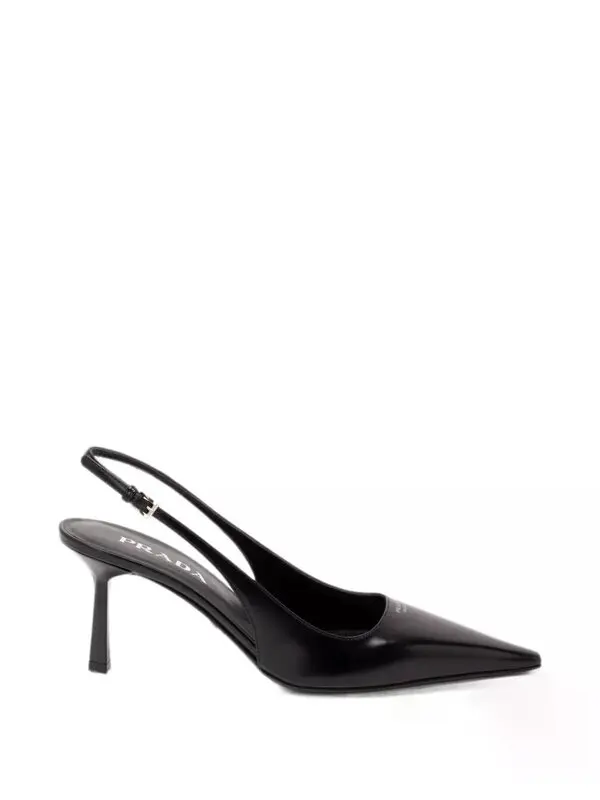 Prada Slingback Pointed-toe Pumps