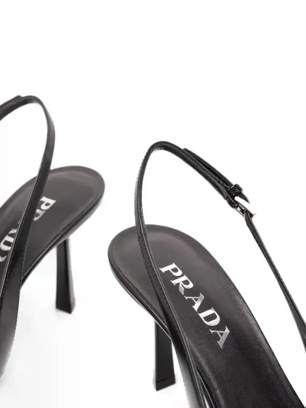 Prada Slingback Pointed-toe Pumps