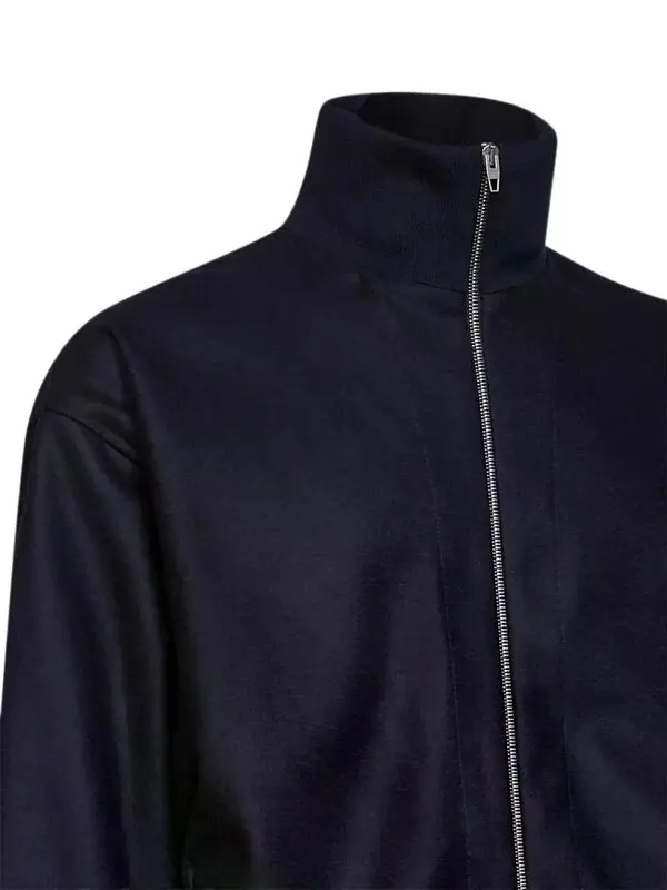 JIL SANDER Zip-up Wool Jacket