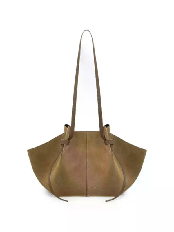 Yuzefi Mochi Pleated Shoulder Bag - Green