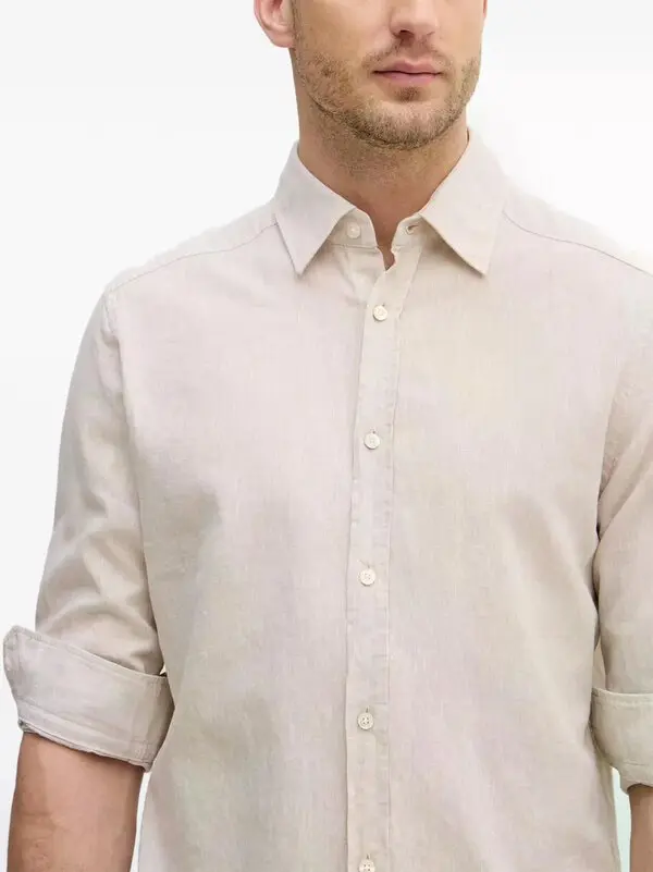 JOOP! Curved-hem Shirt