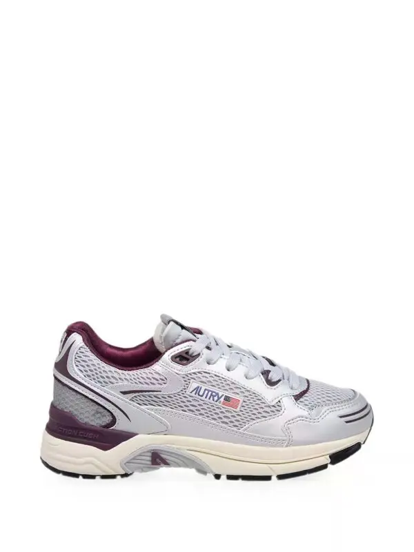 AUTRY Hyperway Mesh-panel Sneakers - Silver
