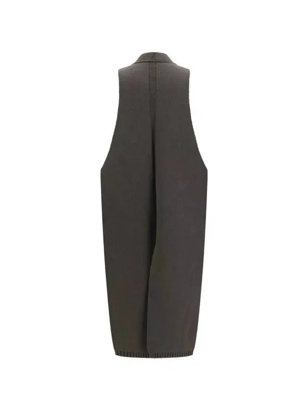 Rick Owens Knit Shearling-lined Gilet