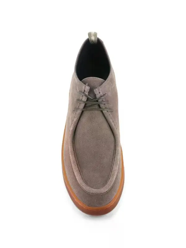 Officine Creative Suede Lace-up Desert Boots