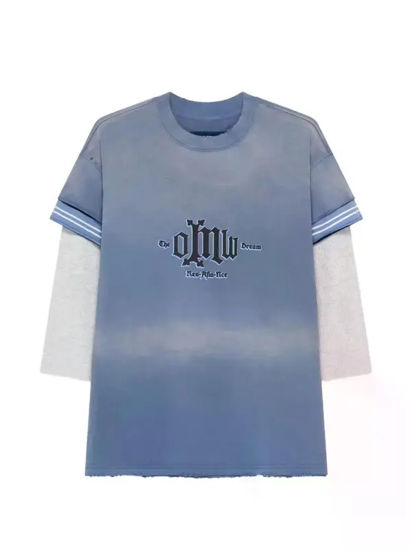 NAMESAKE Striped Detail T-shirt