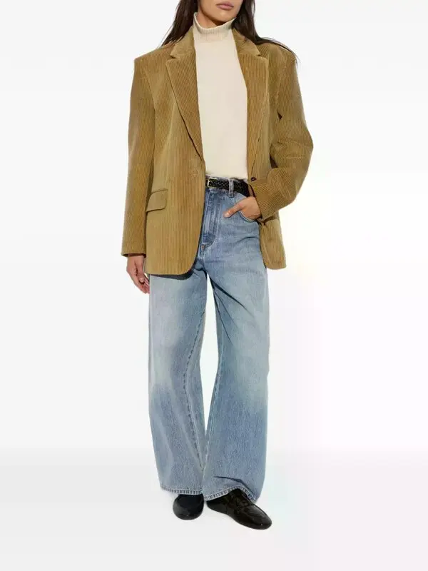 RÓHE Corduroy Single-breasted Blazer
