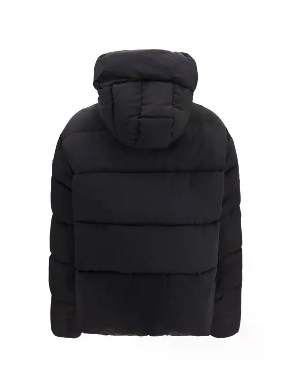 Pinko High-neck Padded Jacket With Logo Detail
