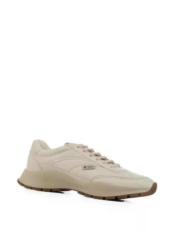 Prada Logo-patch Panelled Sneakers