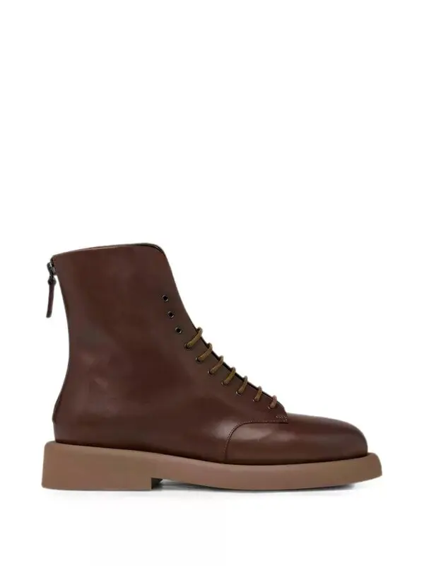Marsèll Gommello Round-toe Lace-up Ankle Boots